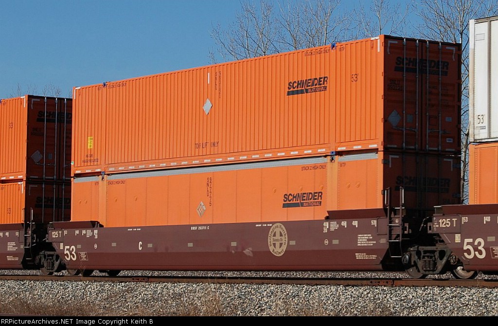 BNSF 253711C and SNLU 950121